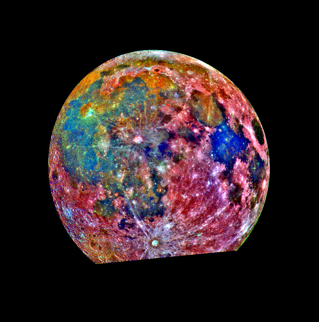 APOD 2002 March 16 The Colorful Moon