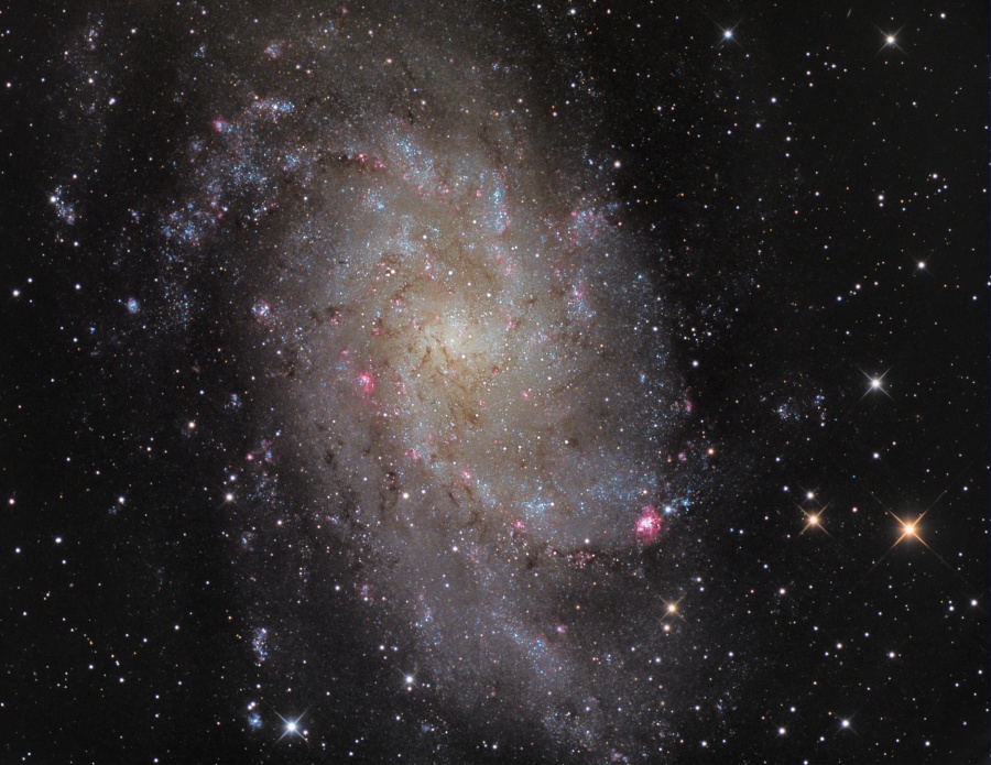 APOD 2010 December 3 M33 Triangulum Galaxy