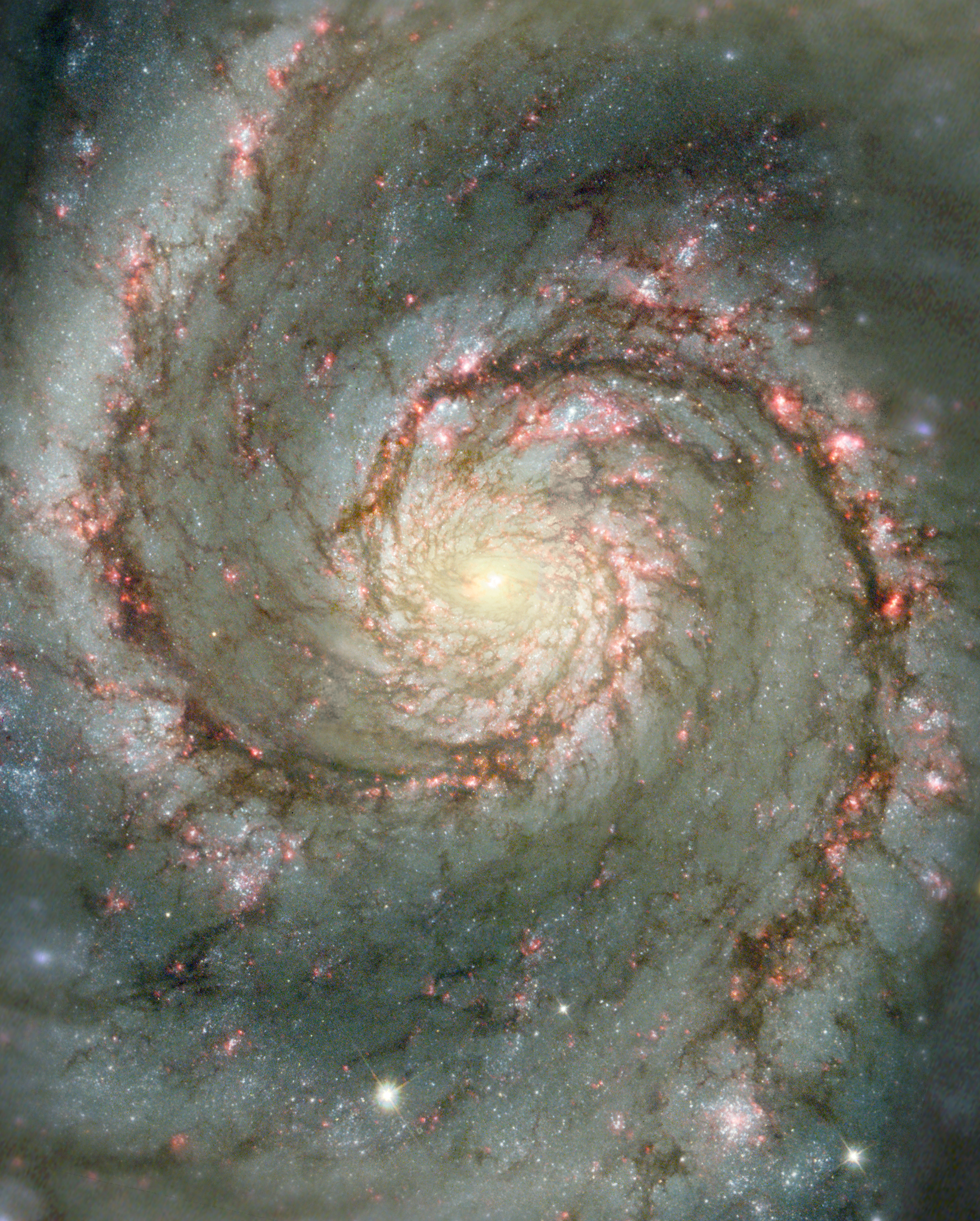 APOD 2013 February 24 M51 The Whirlpool Galaxy In Dust And Stars APOD 2013 February 24 M51 The Whirlpool Galaxy In Dust And Stars
