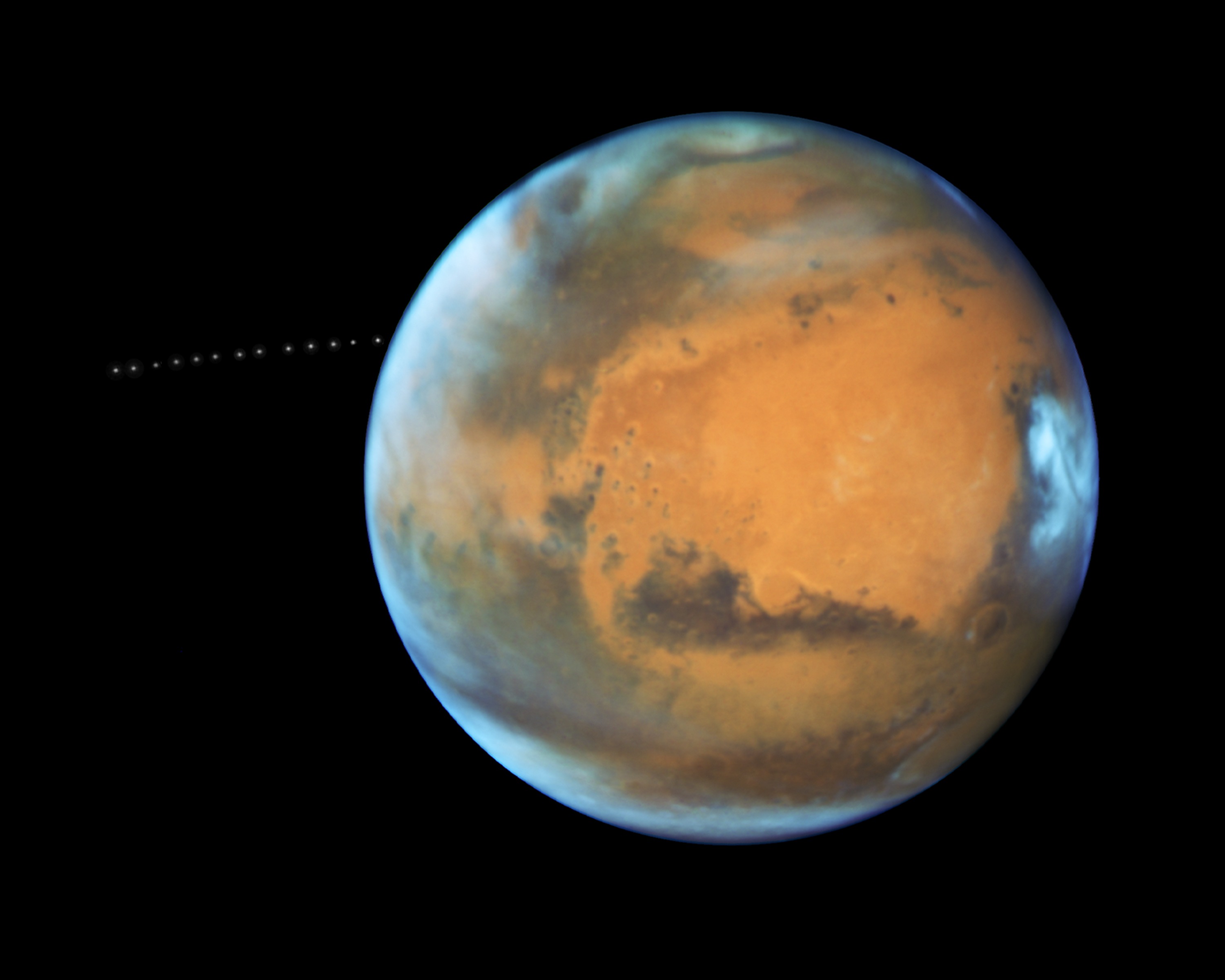 APOD 2017 July 21 Phobos Moon Over Mars