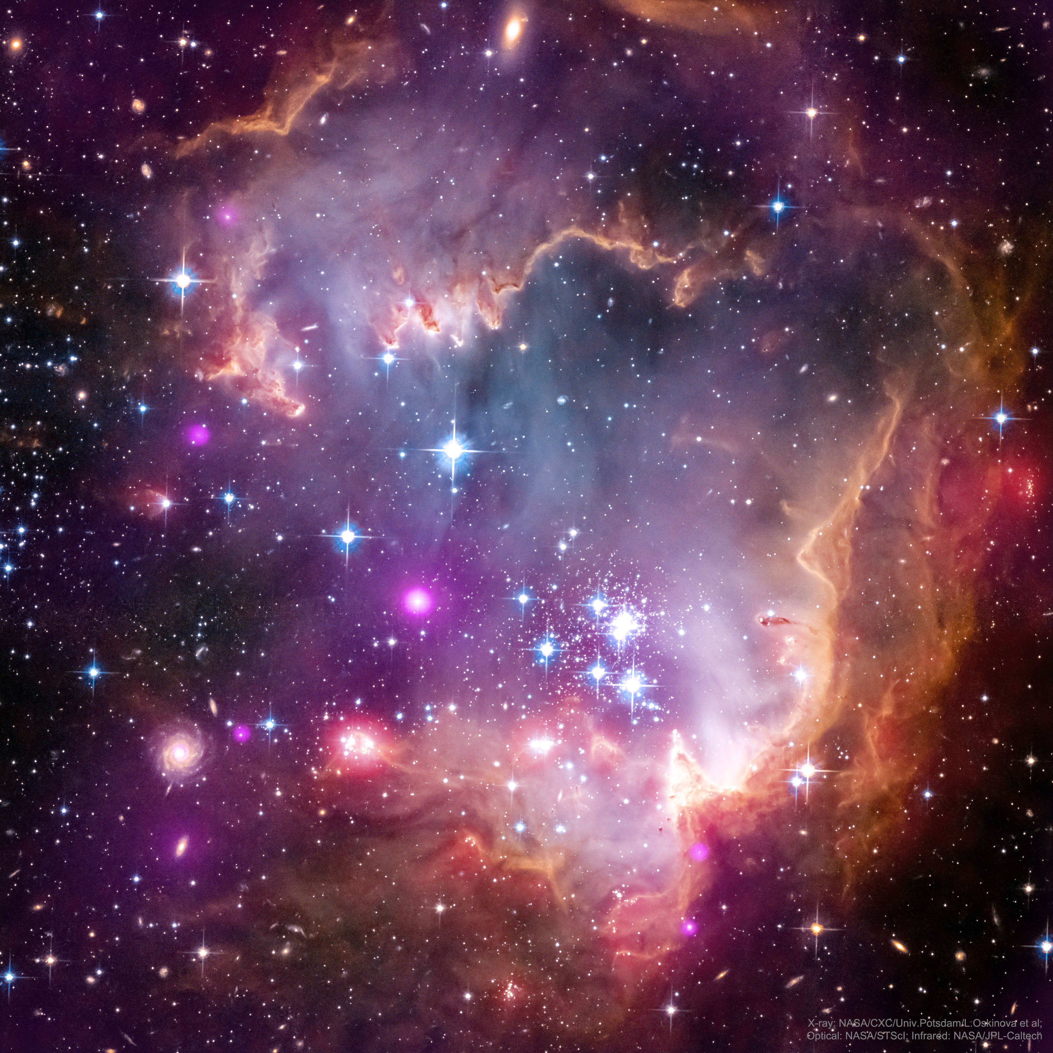 Astronomy Daily Picture For March 24 NGC 602 And Beyond Daily Astronomy Daily Picture For March 24 NGC 602 And Beyond Daily