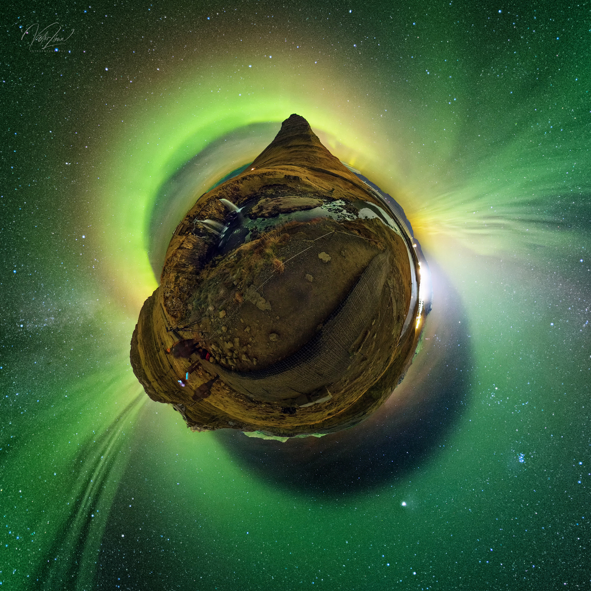 APOD 2023 November 25 Little Planet Aurora APOD 2023 November 25 Little Planet Aurora